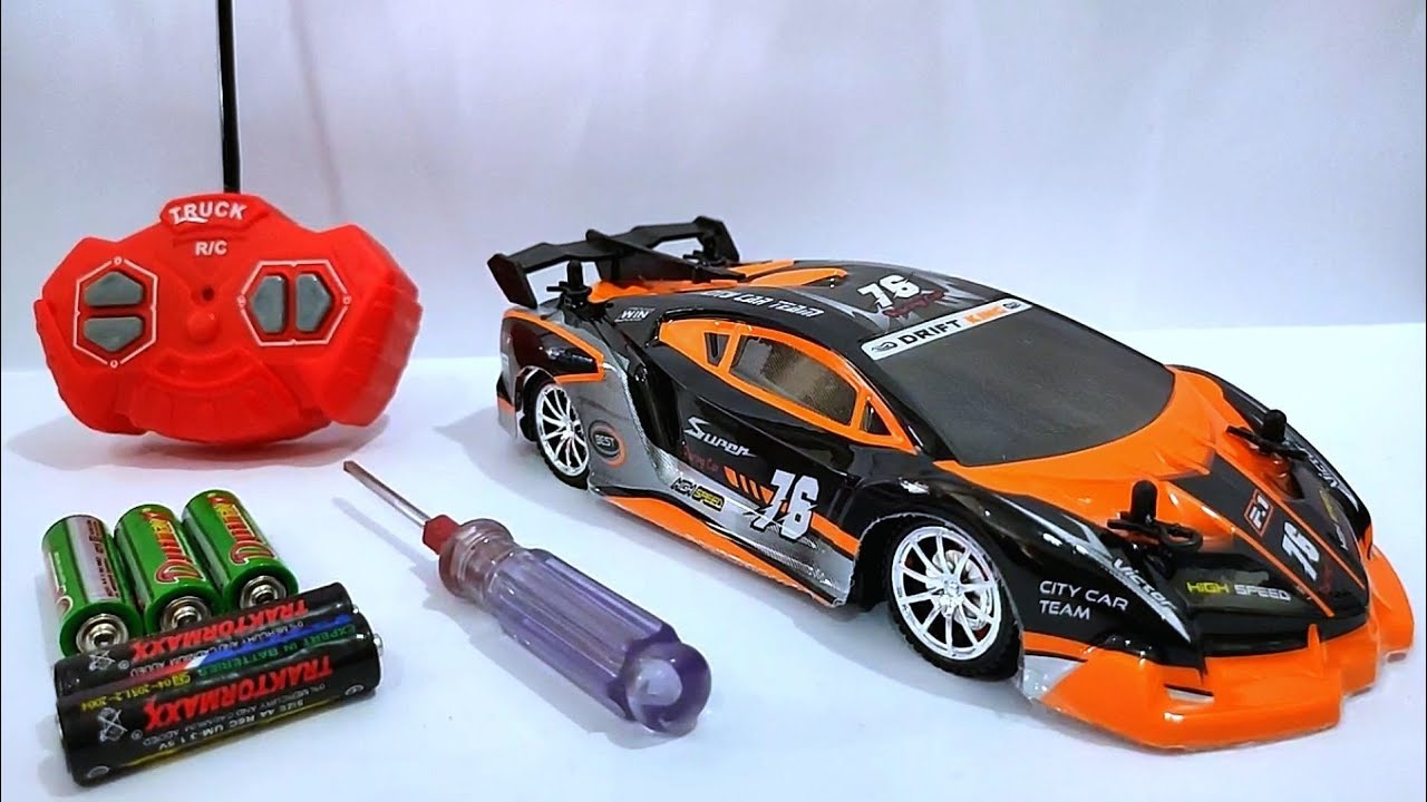 RC Car Speed Racing Remote Control Unboxing & Test Drive - YouTube