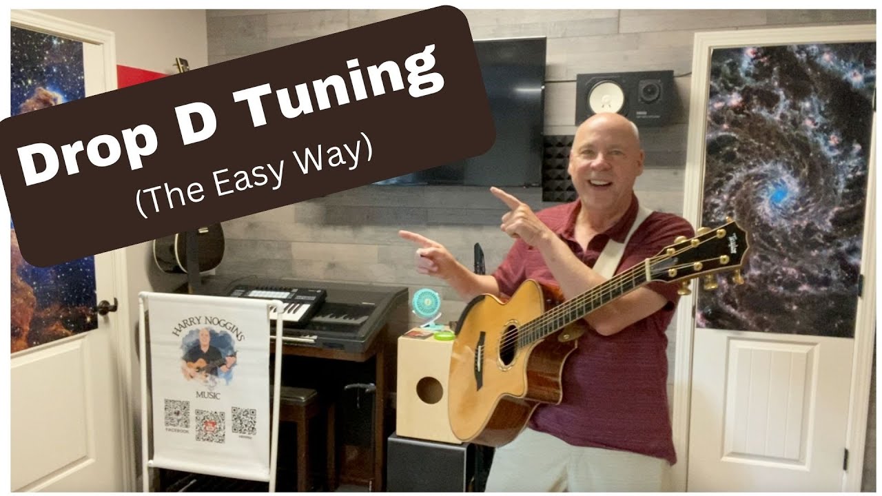 Drop D Tuning (The Easy Way) - YouTube