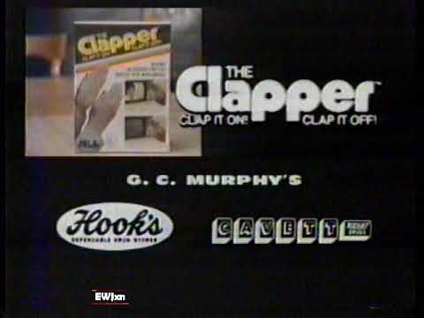 1984 The Clapper "Clap on Clap Off" TV Commercial - YouTube