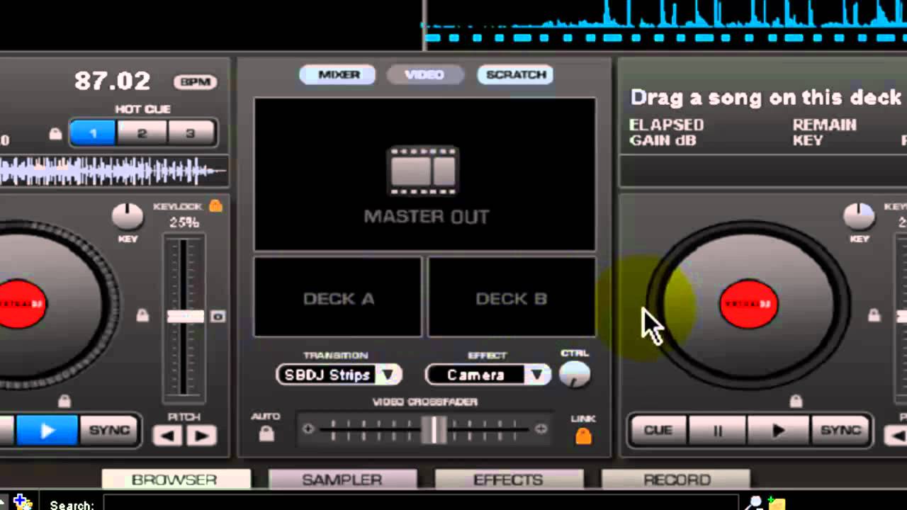 Virutal DJ 7 tutorial pt.1 (overview) - YouTube