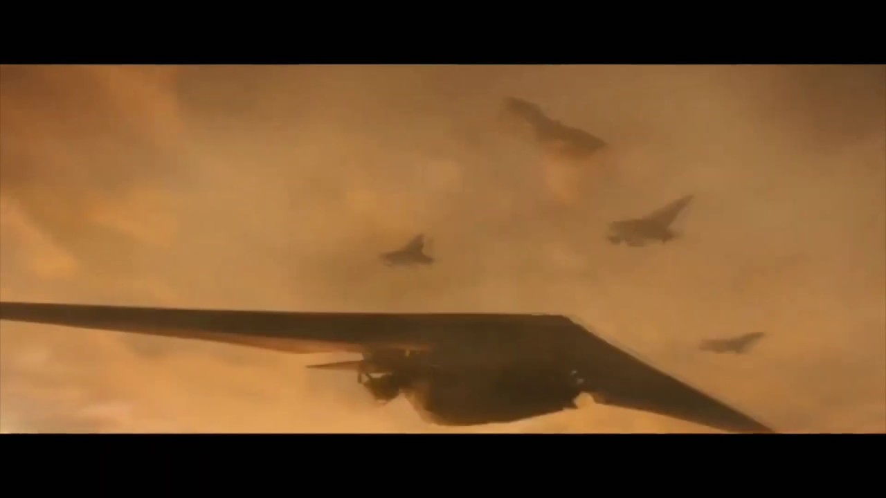 Rodan Dogfight w/Night On Bald Mountain Musical Score - YouTube