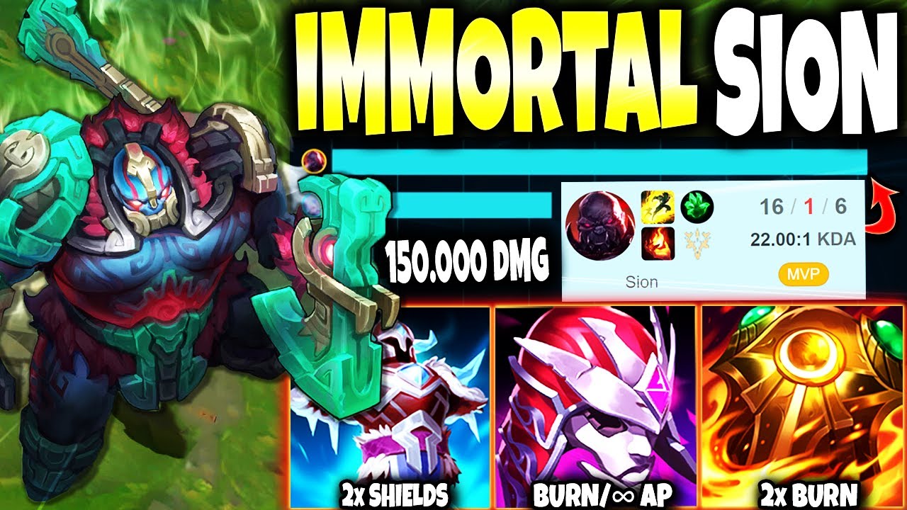 The TRUE POTENTIAL OF SION & Immortal Build ~ 5600HP + 150.000 TOTAL ...