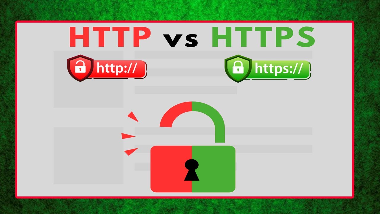 The Difference between HTTP and HTTPS #network #protocol - YouTube