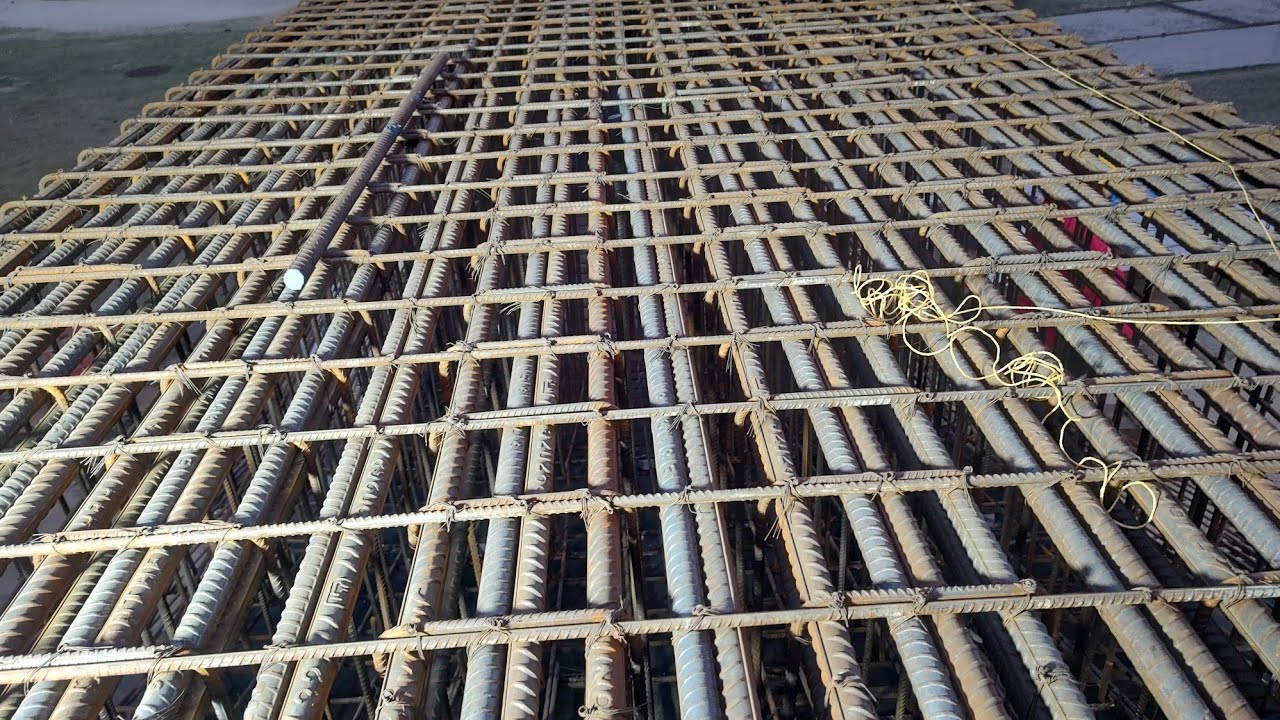 Pier Cap Reinforcement work at Site #civilengineering #bridge - YouTube