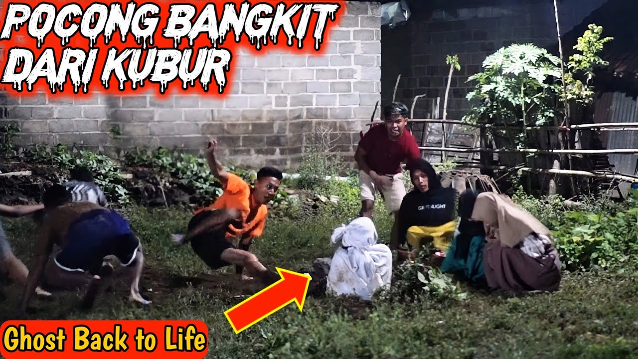 Prank Pocong Bangkit dari Kubur || Paling Laknat Lucu Ngakak || Ghost Back to Life - YouTube