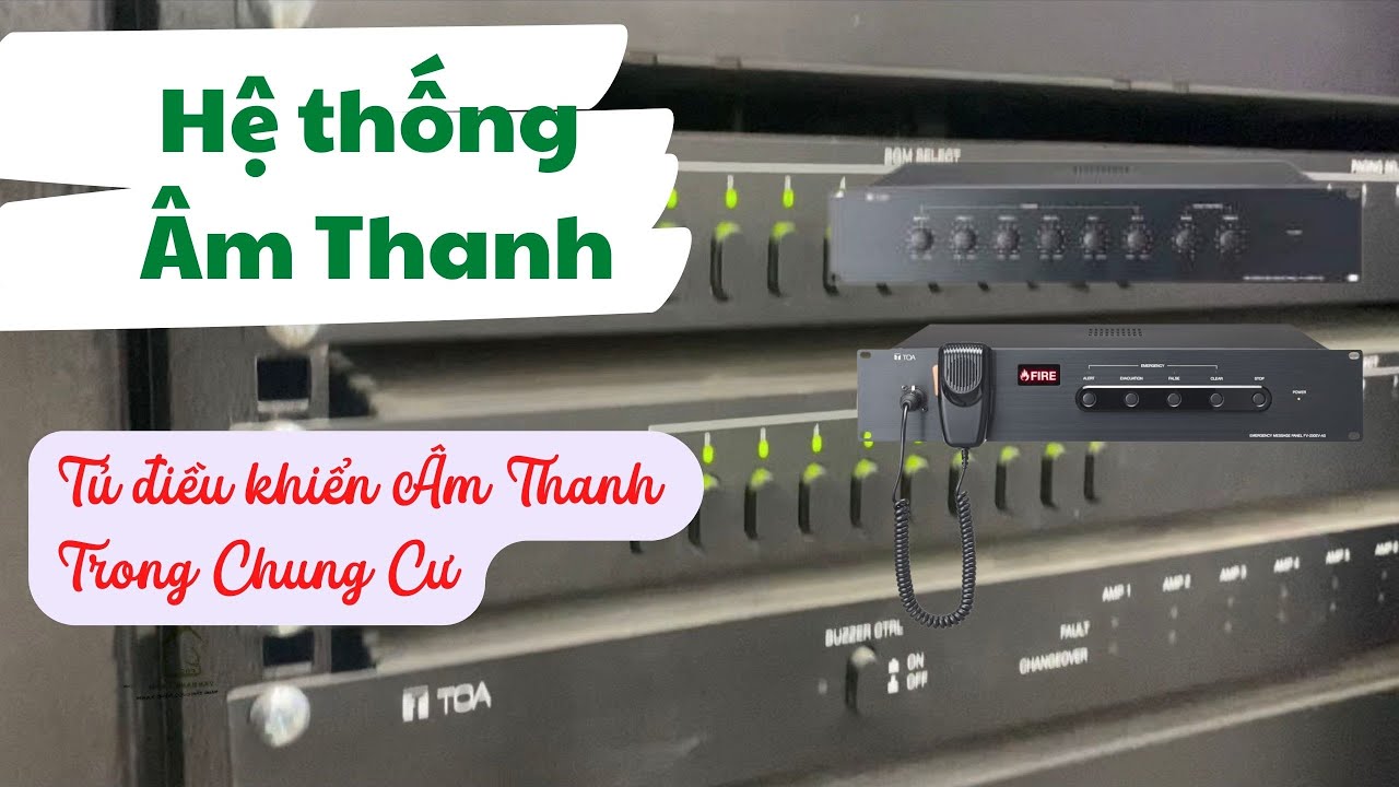 Tủ Điều Khiển Âm Thanh FV200 || Vận Hành Xanh - YouTube