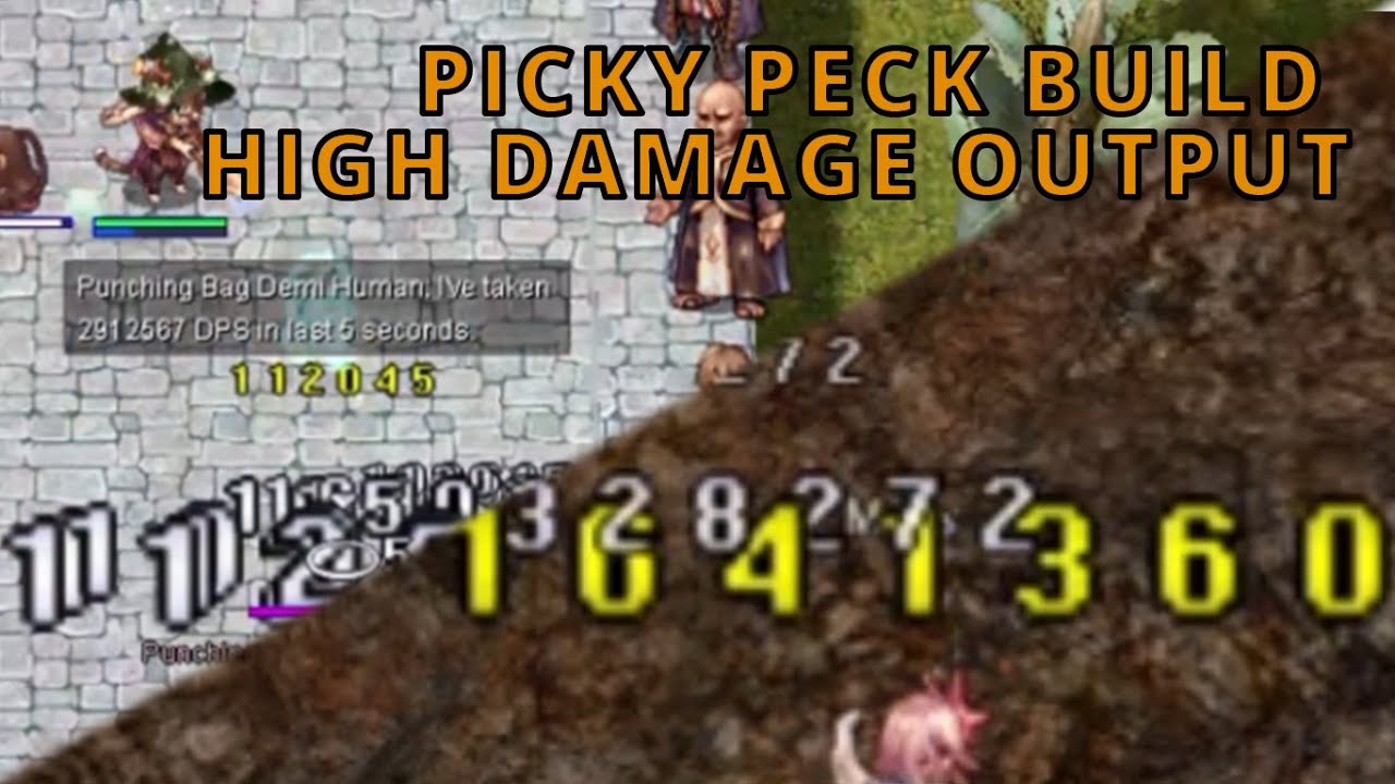 [OUTDATED, NEW GEAR ON DESCRIPTION] DORAM PICKY PECK BUILD 1M+++ DAMAGE ...