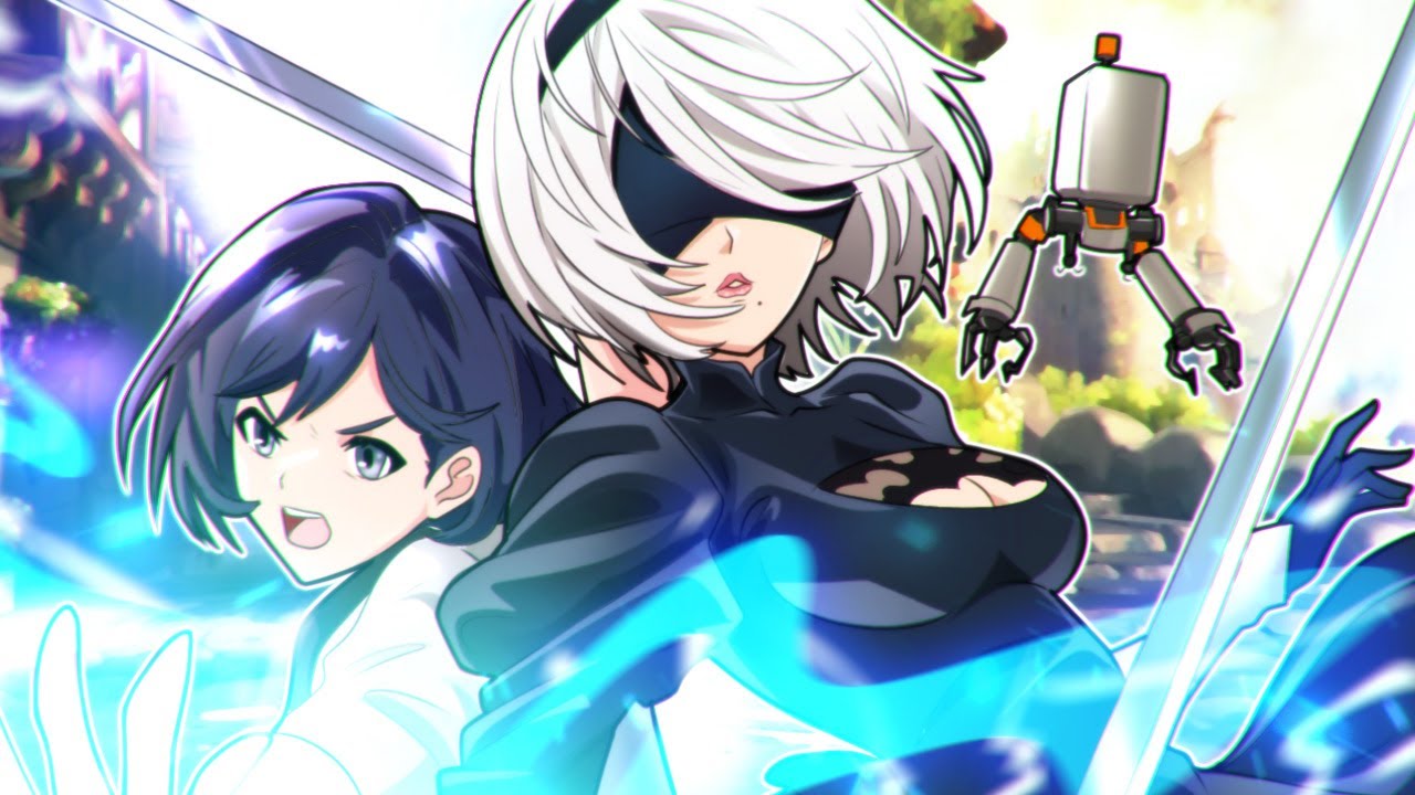 2B - Granblue Fantasy Versus Rising Arcade Playthrough - YouTube