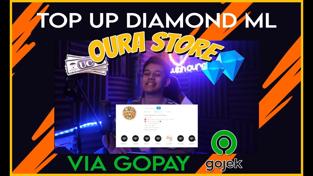 TOP UP DIAMOND OURA STORE VIA GOPAY - YouTube