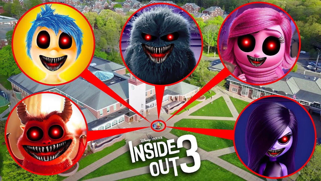 Drone Catches CURSED INSIDE OUT 3 NEW EMOTIONS IN REAL LIFE!! (NEW ...