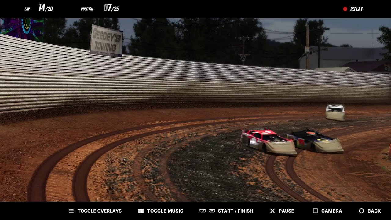 World Of Outlaws Dirt Racing: WOO Late Models Race 15 Port Royal - YouTube