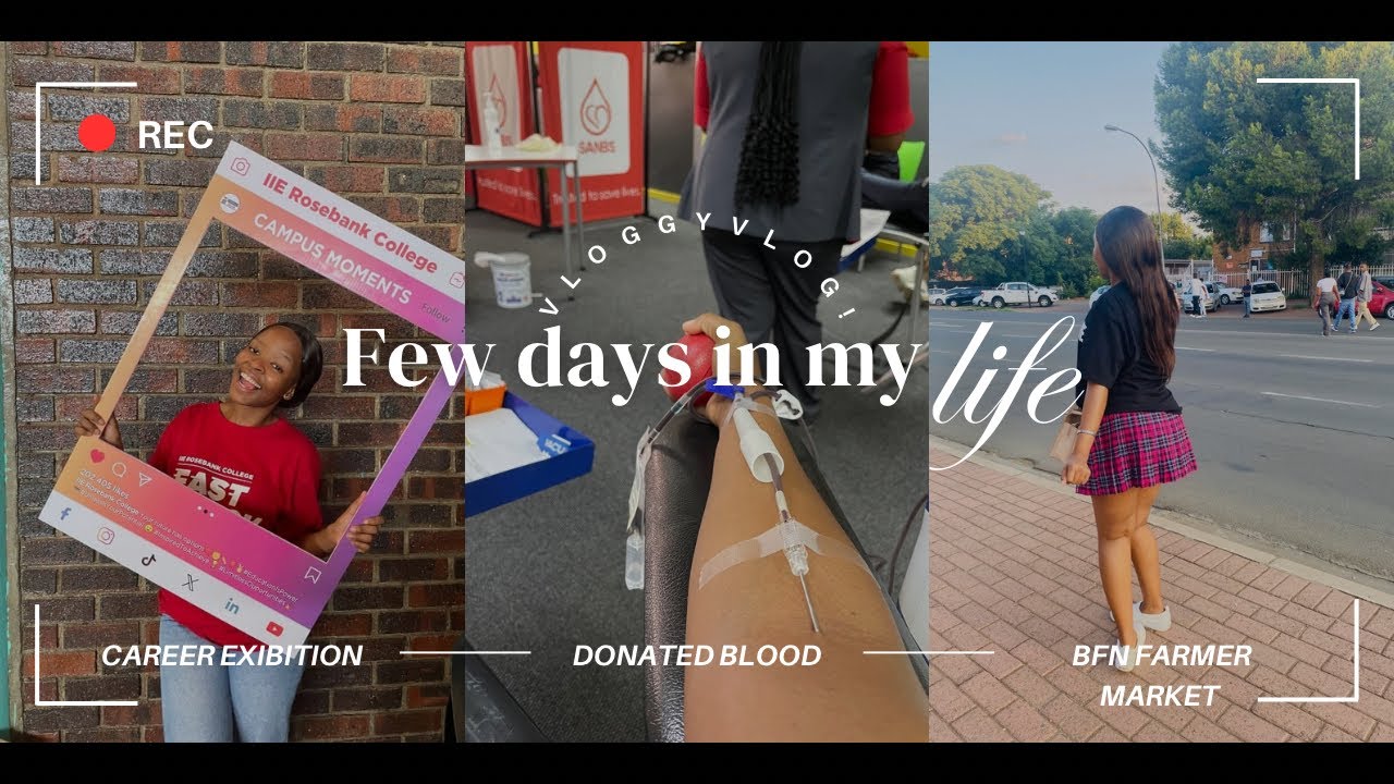 VLOG: Let's go to Kimberley for work | Blood Donation and More! | South ...