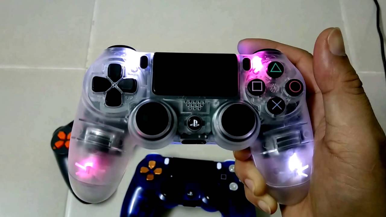 LED DualShock 4 - YouTube