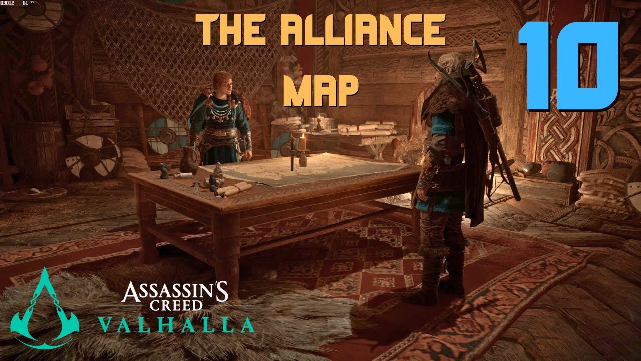 ASSASSIN'S CREED VALHALLA (PC ULTRA) Quest 10 - The Alliance Map - YouTube