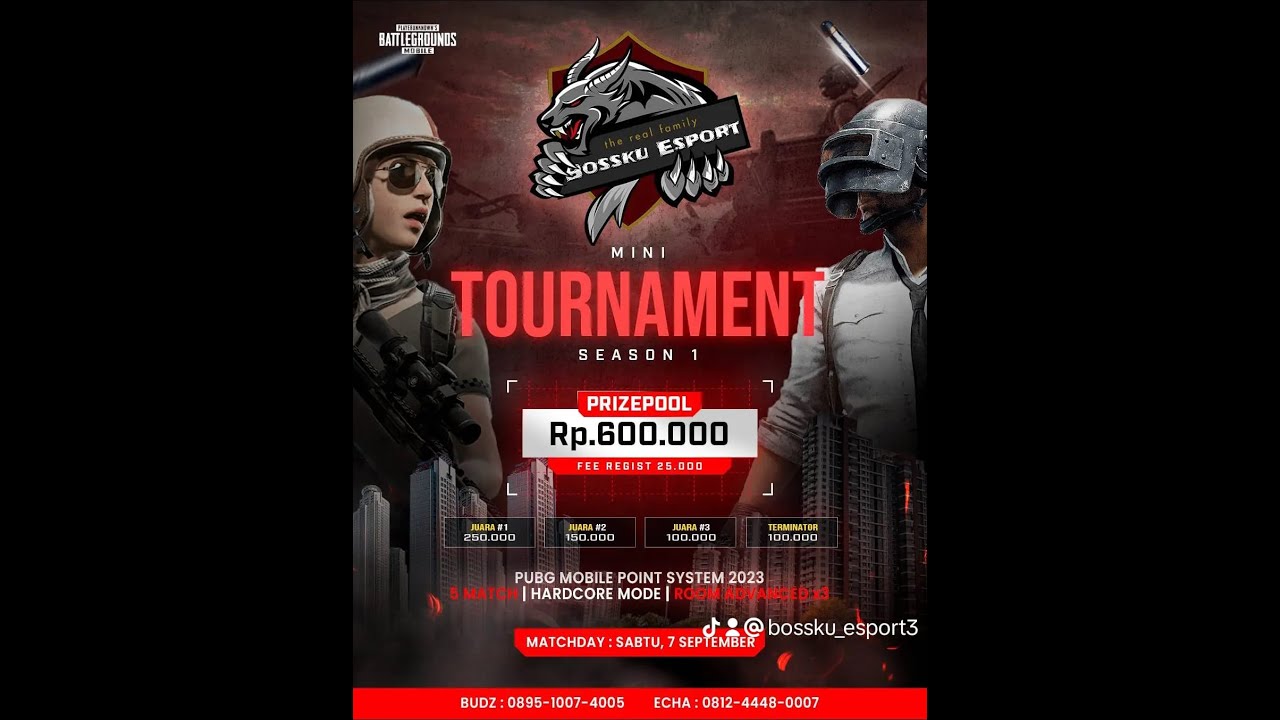 MINI TOURNAMENT BOSSKU SEASON 1 - YouTube