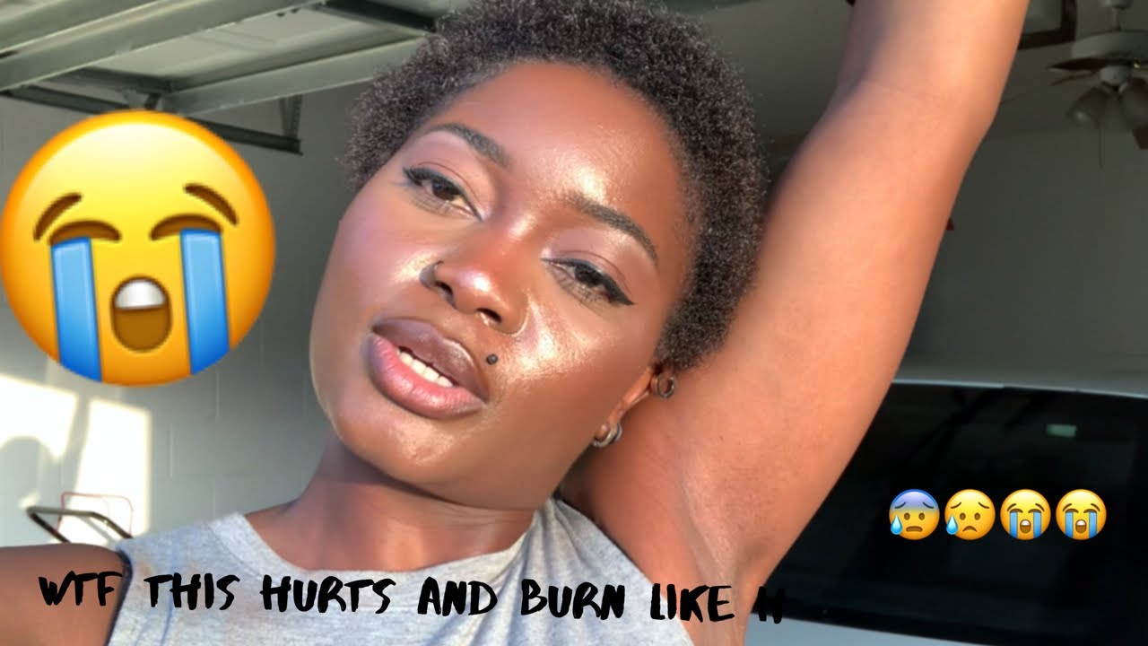 Trying Brazilian Wax For The First Time Youtube