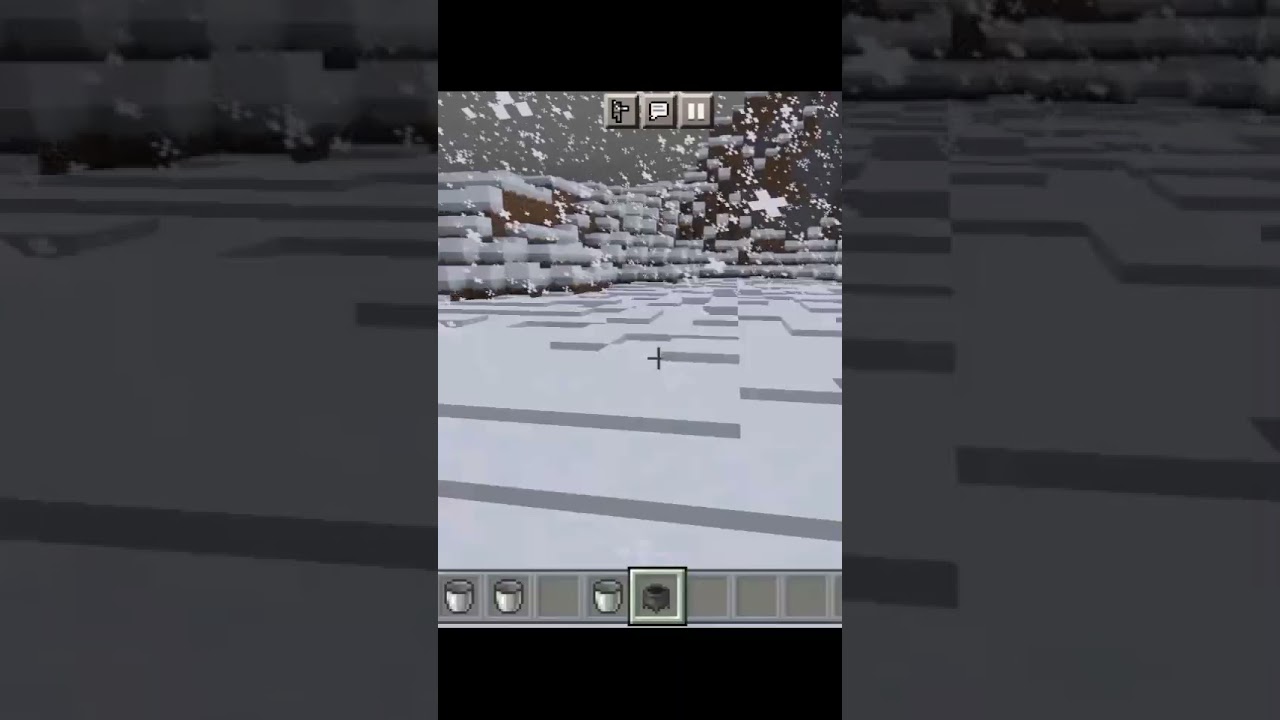 How to get powder snow in minecraft #shorts#minecraft#snow - YouTube