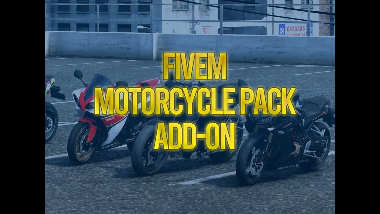 Fivem Motorcycle Pack Showcase (For Sale) - YouTube