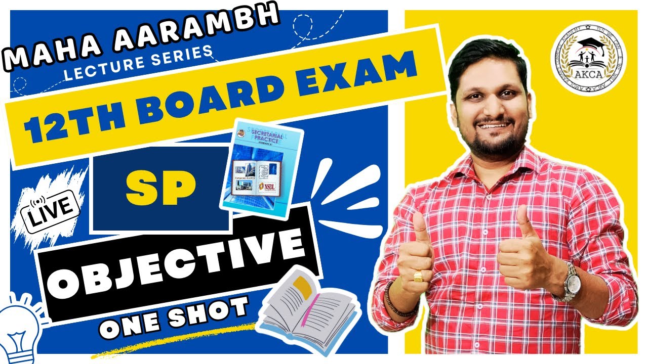 SP:- Objectives | Chap 2,3,4,8,9,11&12 | One Shot | IMP Objectives by ...