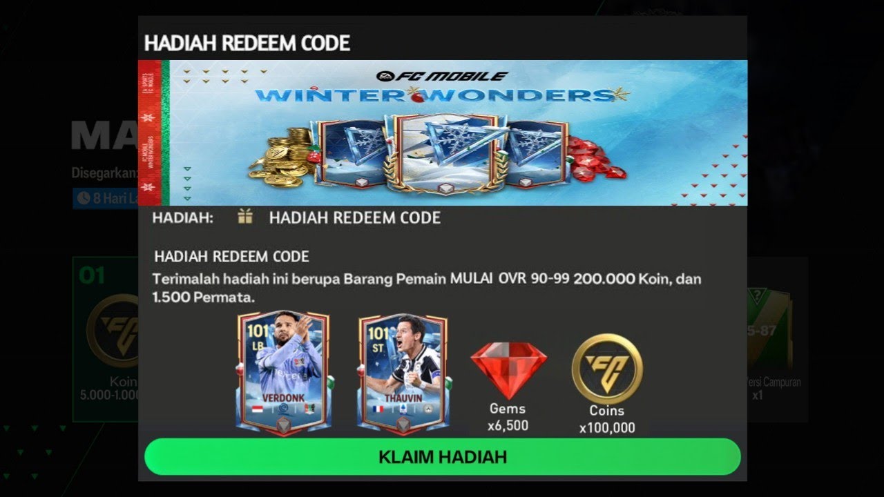 2 KODE REDEEM FC MOBILE TERBARU HARI INI | CARA REDEEM KODE DI FC MOBILE‼️ - YouTube