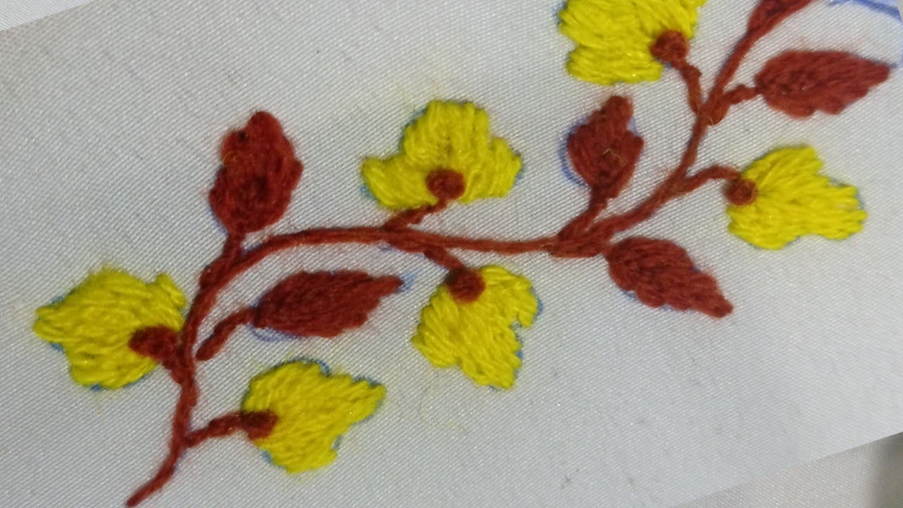 hand embriodery ~simple and beautiful border design~amazing border line ...