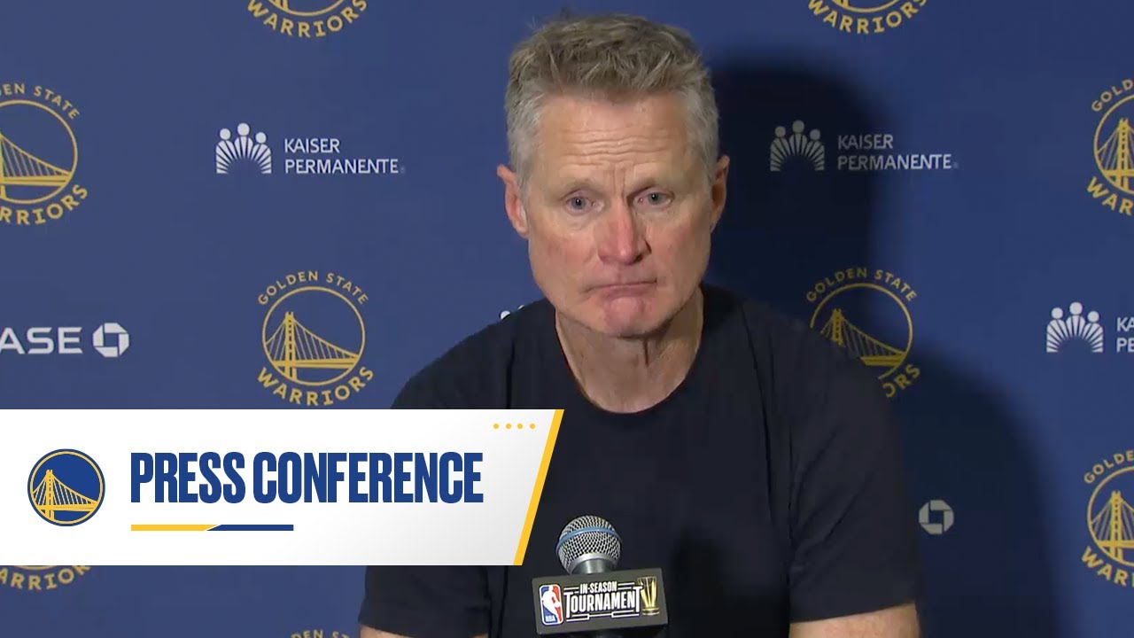 Steve Kerr Recaps Warriors In-Season Tournament Loss to Kings | Nov. 28 ...