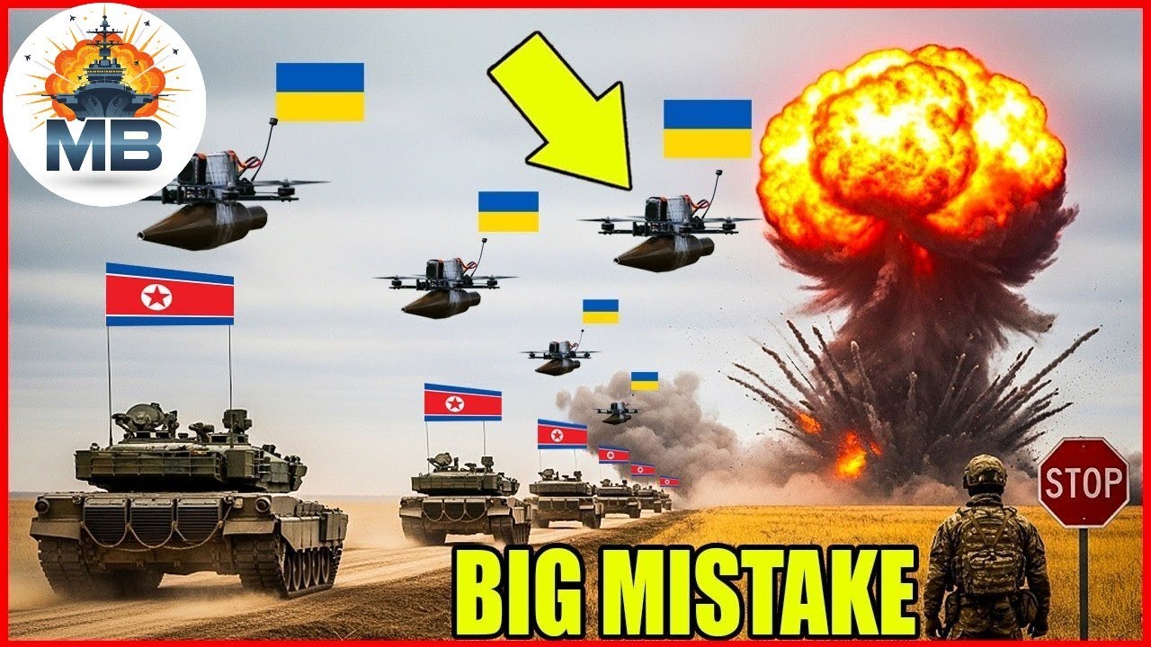 200 Ukrainian DIY Drones Erased North Korean Convoy — Not a Single Soul ...