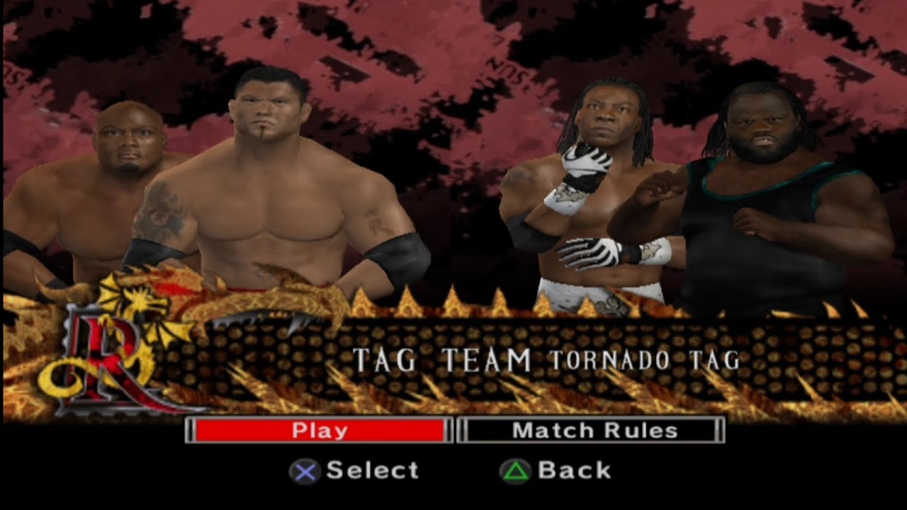 WWE SmackDown vs Raw 2007 - Batista & Bobby Lashley vs Mark Henry ...