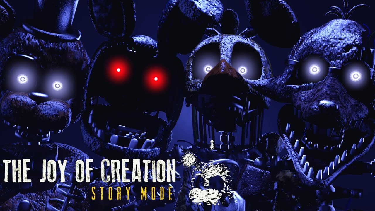 The Joy Of Creation: Story Mode - Gameplay #1 BEDROOM - YouTube