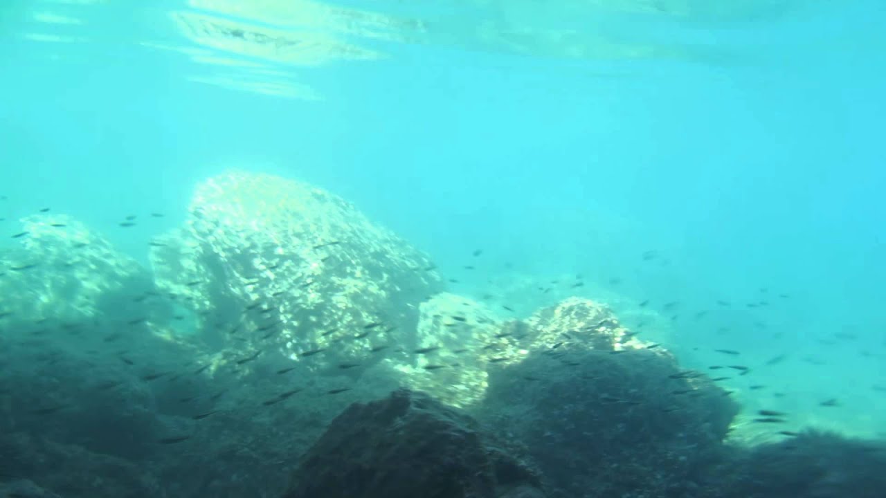 Snorkeling at Afionas Beach (Porto Timoni) - Corfu (Kerkyra) 2013 Part ...
