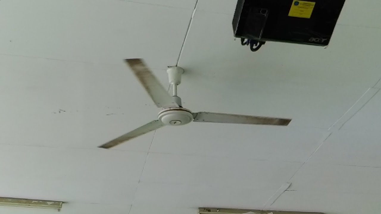 Niko Ceiling Industrial Fan "56" - YouTube