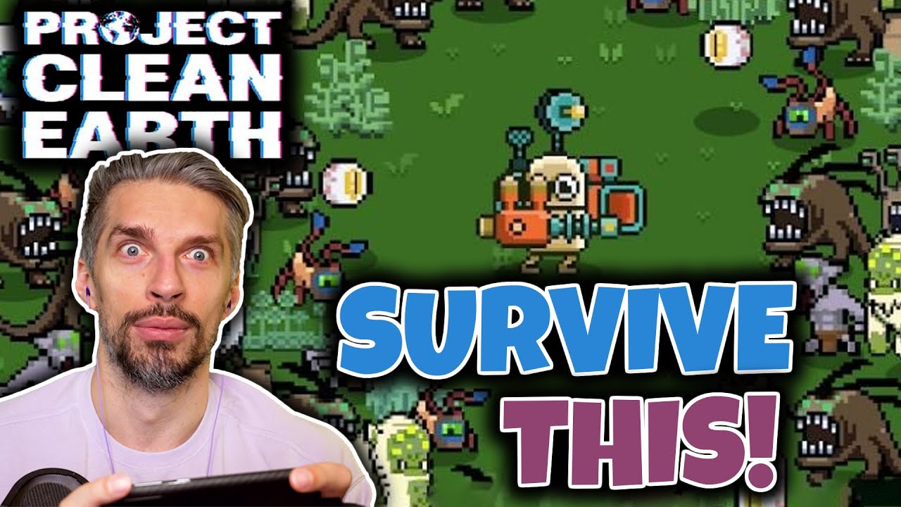 ROBOT HAVE TO SAVE HUMANITY! - PROJECT CLEAN EARTH // Mobile Games ...