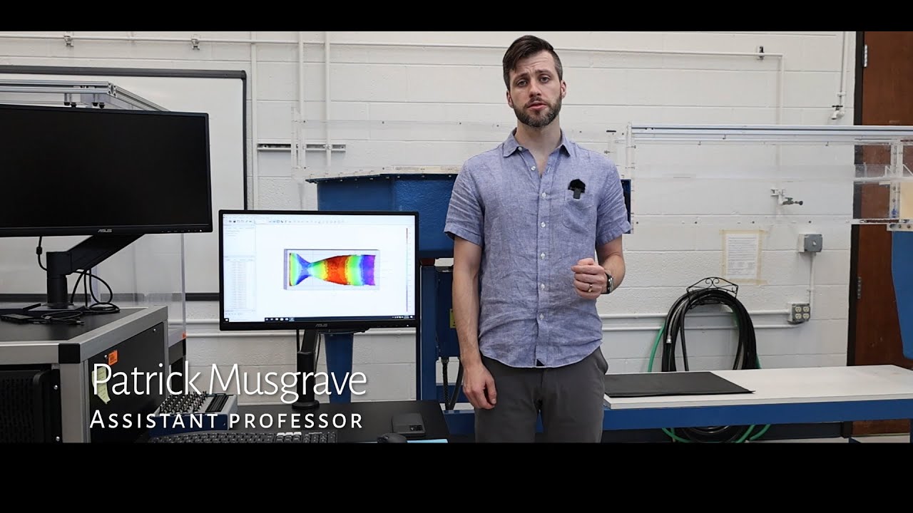 Fluids and Adaptive Structures Lab - Patrick Musgrave - YouTube