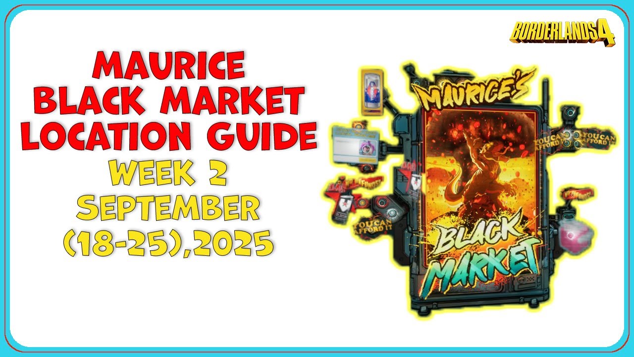 Borderlands 4 Maurice's Black Market Location Guide - YouTube