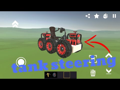 How To Make A Tank Steering Car In EverTech - YouTube
