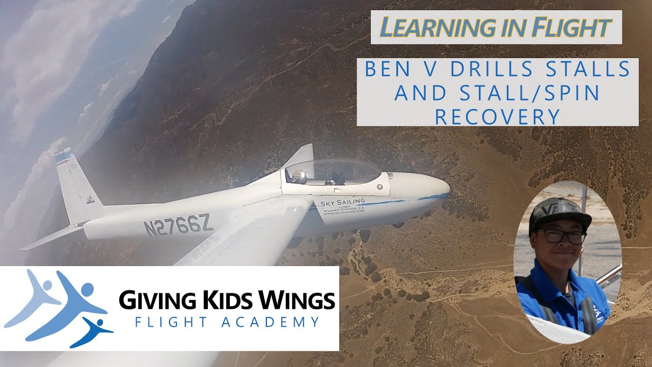 Learning in Flight | Stall & Stall/Spin Recovery Training (Ben, 2021.08 ...