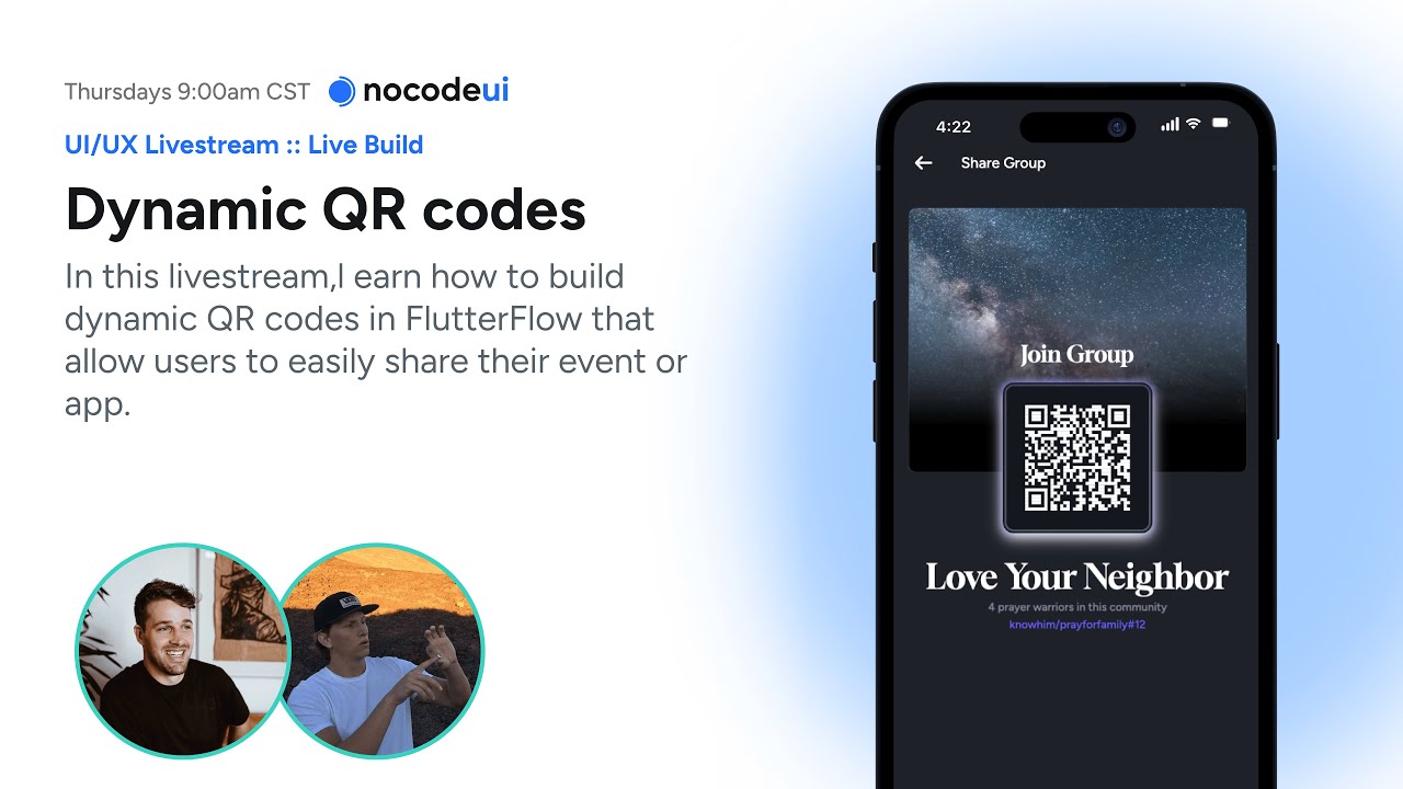 Dynamic QR Codes in FlutterFlow & Charts (maybe) - YouTube