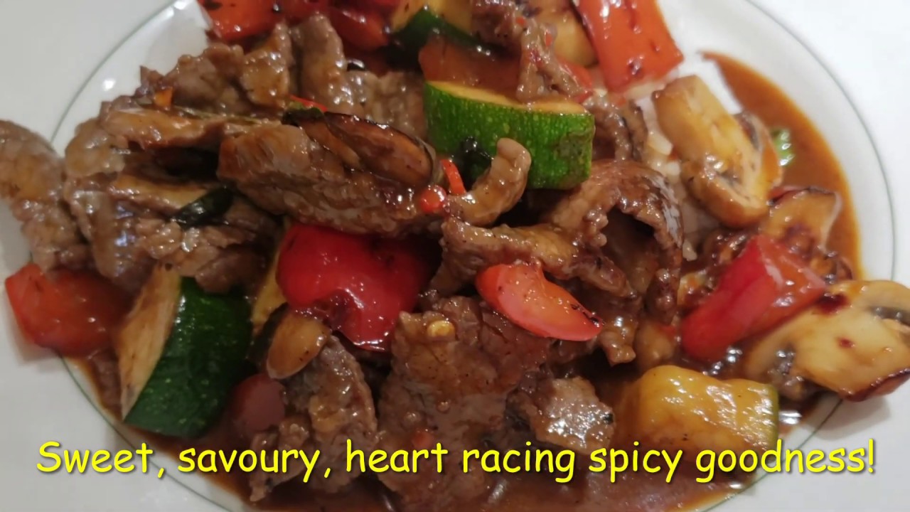 Spicy Beef Kapow - YouTube
