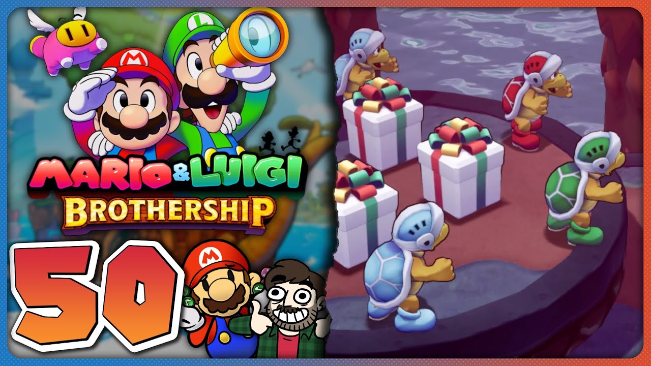 Mario & Luigi: Brothership [50] "Jumping the Sharkbone" - YouTube