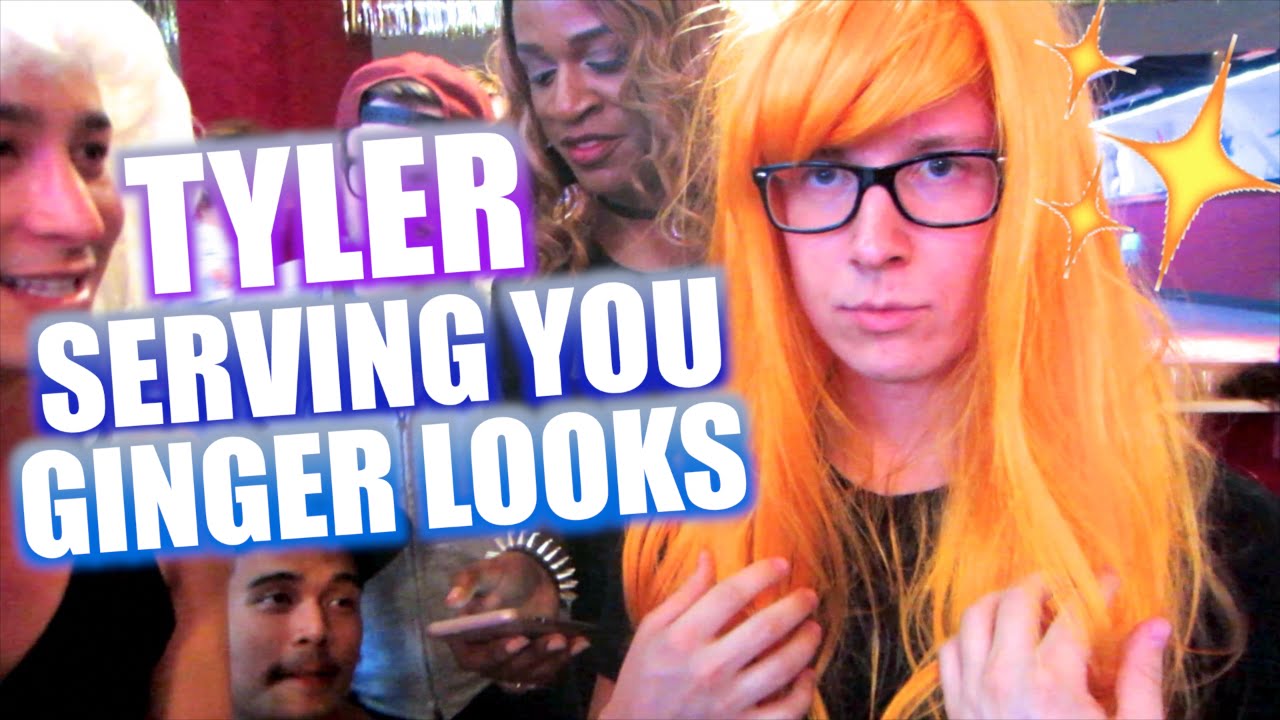 TYLER SERVING YOU GINGER LOOKS - YouTube