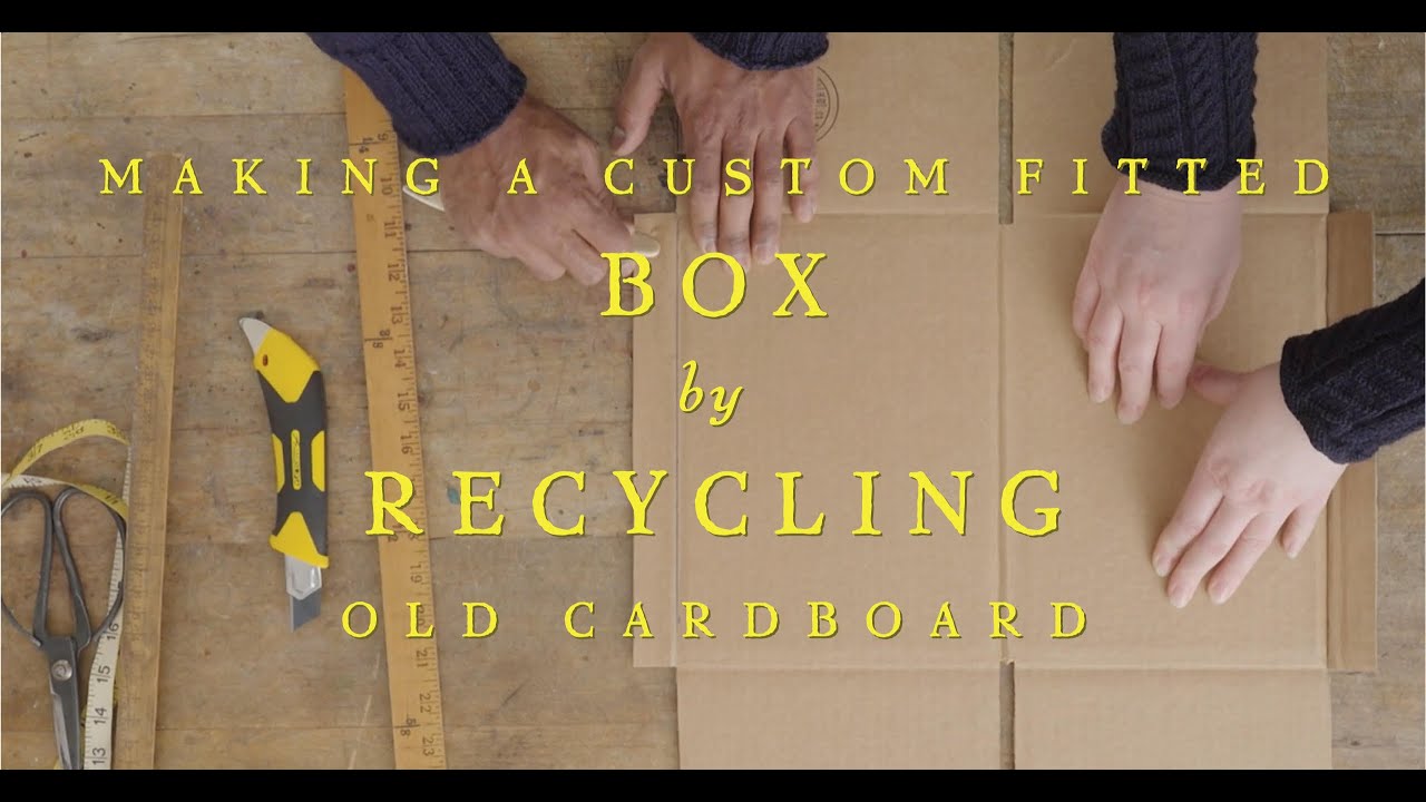 How to make a custom cardboard packing box for FREE with Rajiv Surendra ...