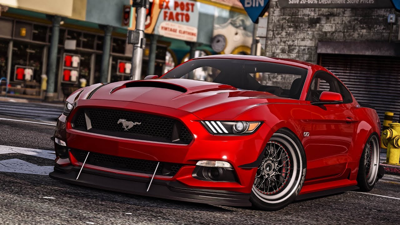 HOW TO INSTALL MUSTANG GT IN GTA V ADD OR REPLACE - YouTube
