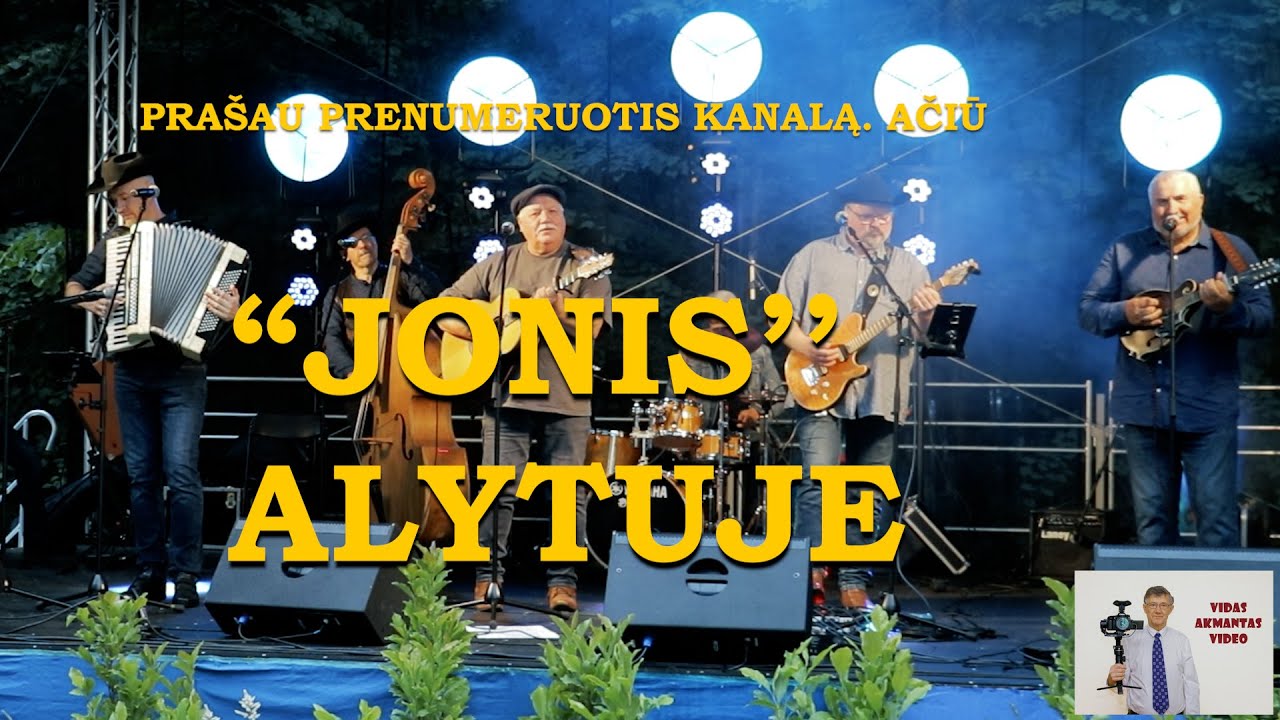 "JONIS " Alytaus gimtadienyje (Koncertinė versija) 24 06 14 - YouTube