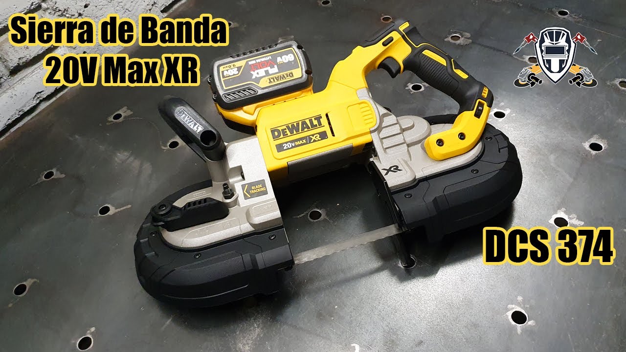 Sierra de Banda Dewalt DCS 374 Unboxing y Primeras impresiones |Gran ...