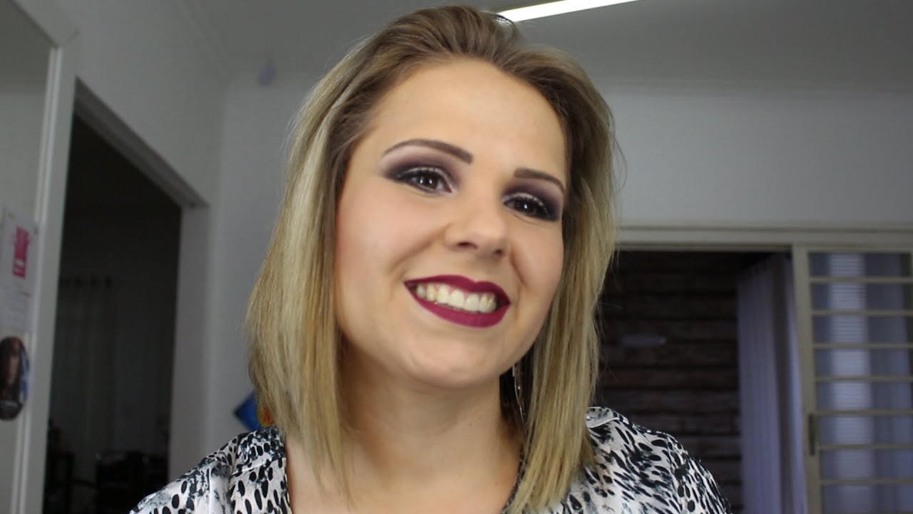Olho Esfumado Iniciante por Michelle Rios - YouTube