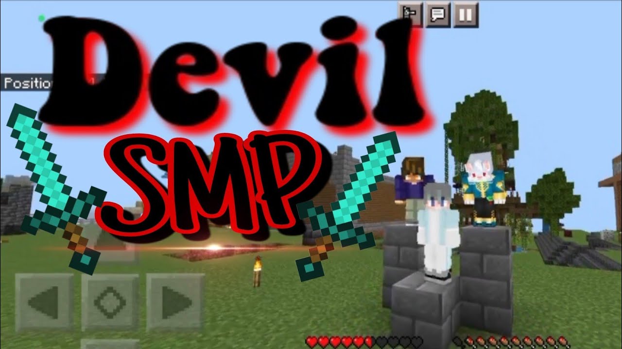 I Join Devil SMP my friends are pvp With me 😈 #minecraft #gaming # ...
