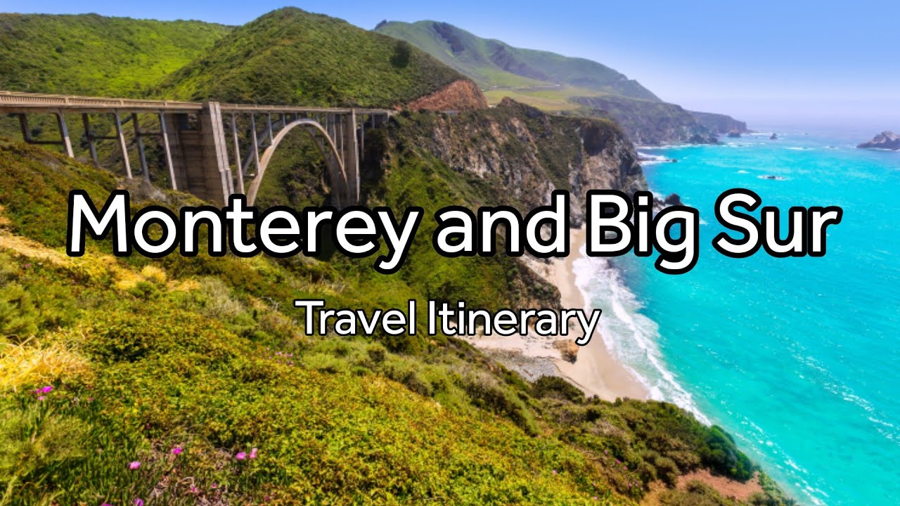 🌊🚗 Scenic Drive on Pacific Coast Highway | Monterey to Big Sur, CA ...