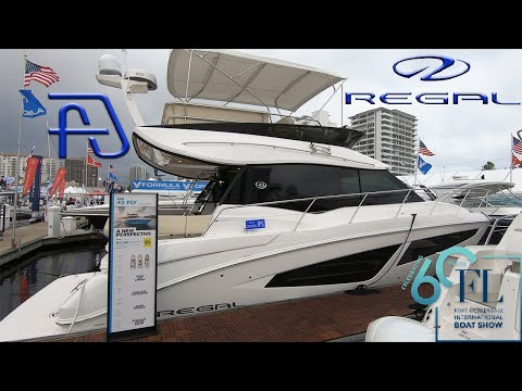 REGAL 42 FLY at Fort Lauderdale International Boat Show - FLIBS 2019