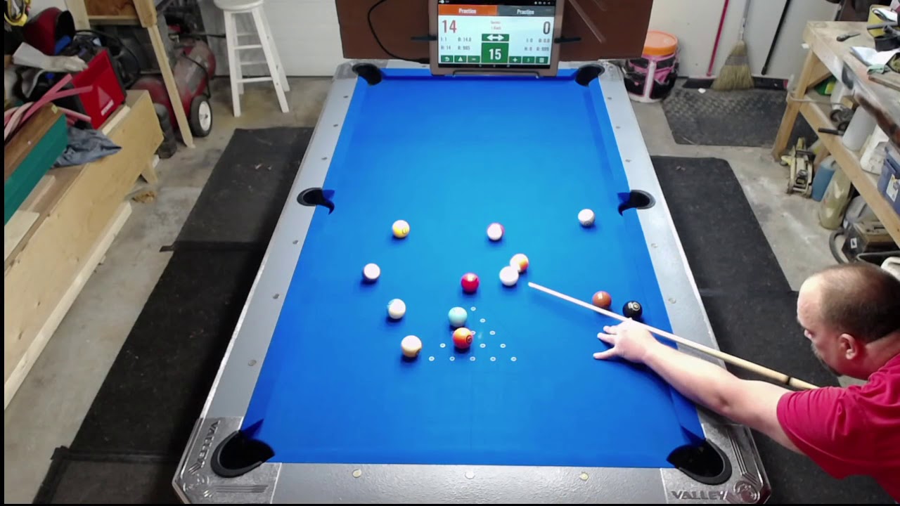 Dr. Dave run your age straight pool challenge. - YouTube