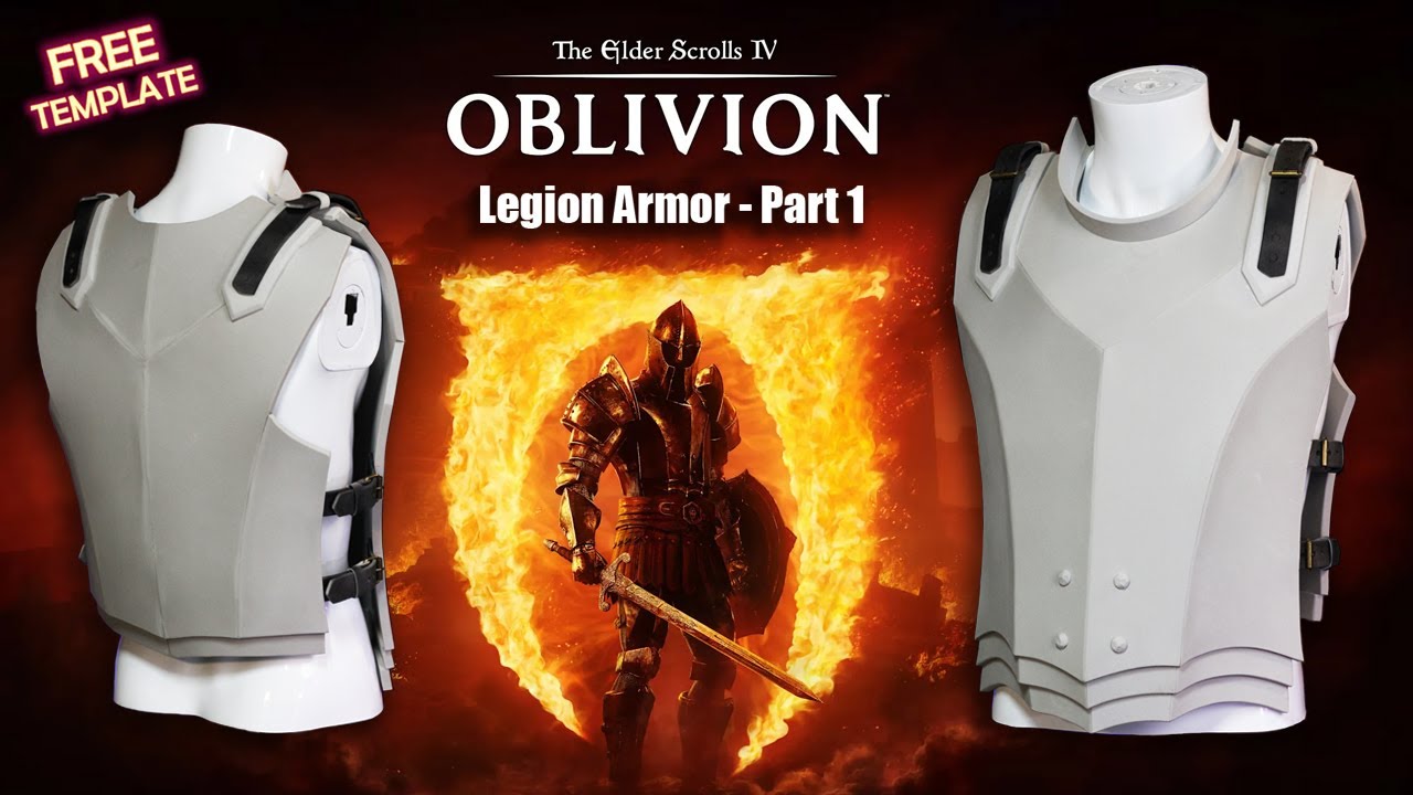 How to Make Knight Chest Armor for Cosplay - DIY EVA Foam Armor ...